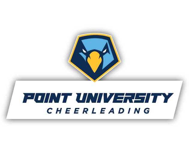 Point CHEERLEADING Decal - M17 – Point University Campus Store